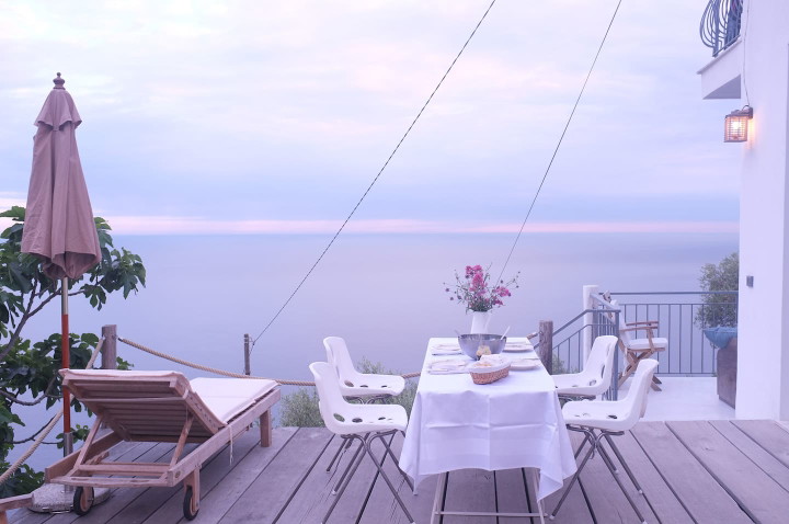 Modernes Traumhaus Mit Atemberaubendem 180 Grad Blick Bis Antibes - Menton
