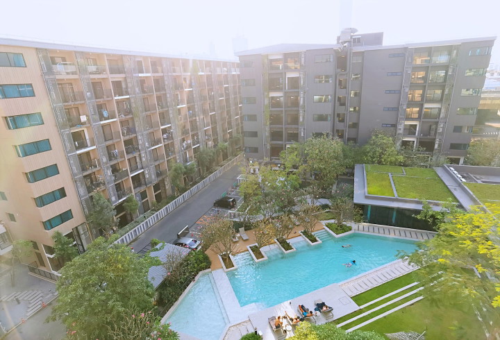 A8/silom/bangkok City Center/cozy One Bedroom And One Living Room/free Swimming Pool/city View - Tailandia