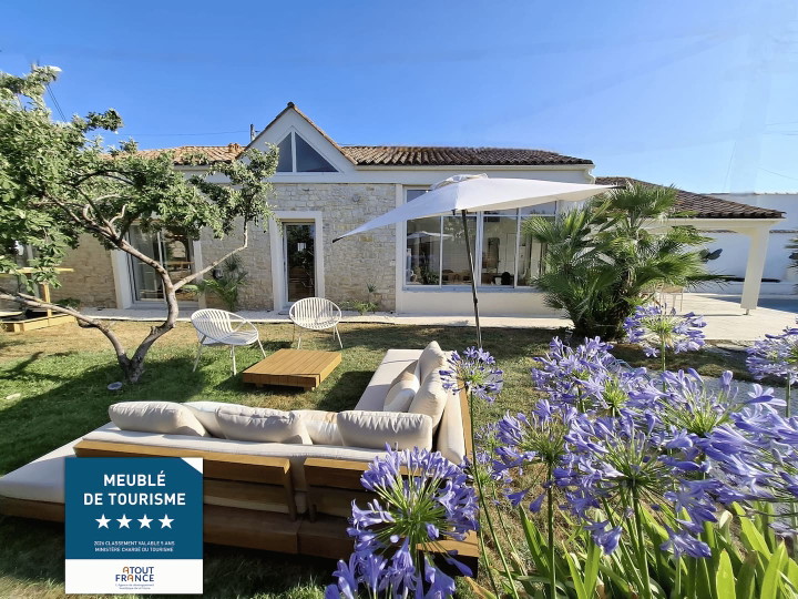 Gîte 4étoiles 13 Personnes Piscine-mer-la Rochelle - France