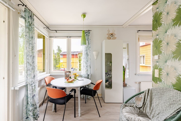 Studio With Sauna In A Charming Wooden Apartment Building - Lahti