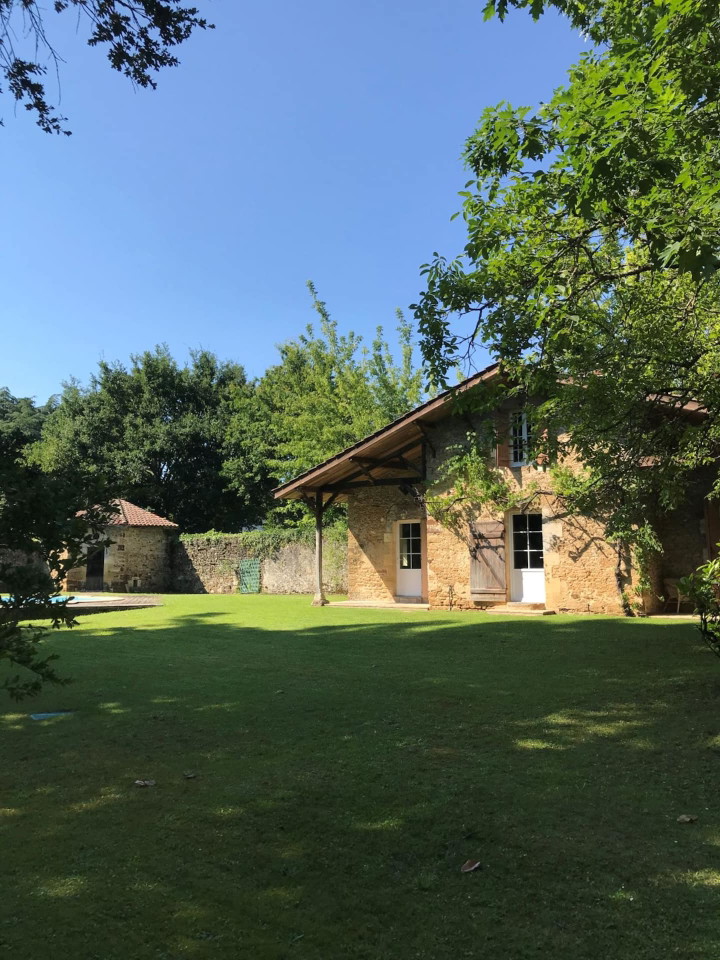 Little Cottage In "Landes" Style With A Pool - Salles
