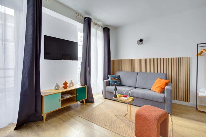 Tbs 132 - Appartement éLégant Avec Terrasse - Quartier de Belleville