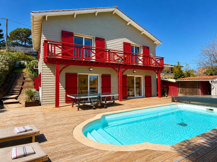 Villa Océan Avec Piscine Chauffée - Lacanau Océan