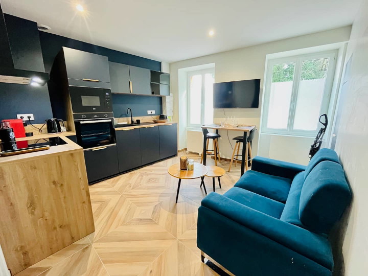 Cocon à Bourgoin Centre Avec Parking Privé & Clim - Bourgoin-Jallieu