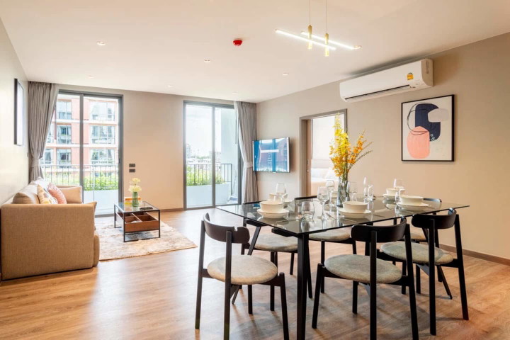 Sukhumvit 3-bedroom | Spacious/modern/ekkamai Bts - Bangkok