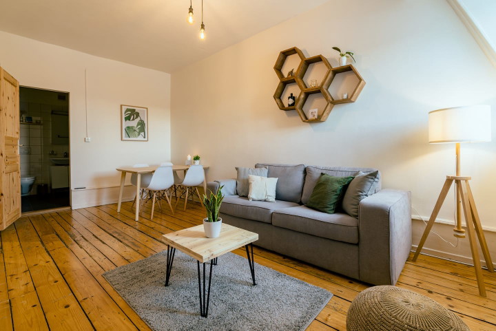 App. En Centre-ville, Smarttv & Terrasse Au Toit - Bienne