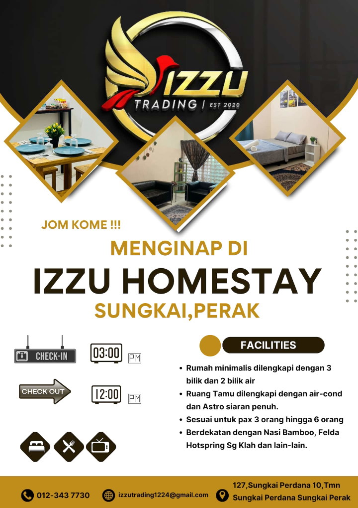 Izzu Homestay, Sungkai Perak - Sungkai