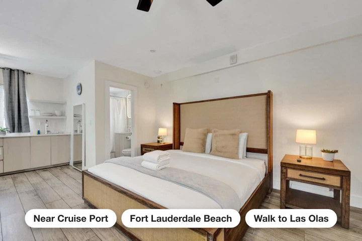 Studio Suite | Steps To Fort Lauderdale Beach - Fort Lauderdale, FL