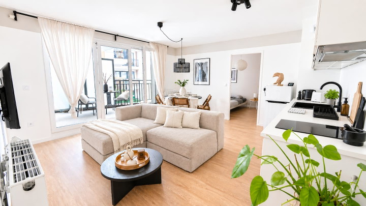 Paris & Cdg 2 Bedrooms A/c Free Parking - Le Blanc-Mesnil