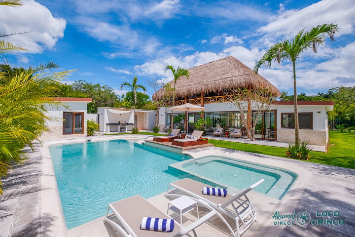 Upscale Villa In Gated Community Of Yal Ku Ha With Lagoon Access! - Akumal