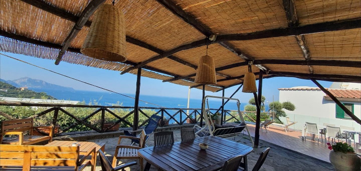 Blu Home House In The Center With A View For 4/5 People - Capri