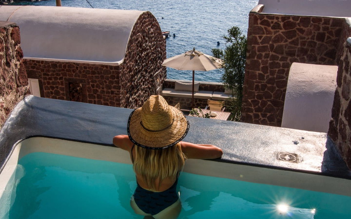 2 Bedroom Cave Suite In Ammoudi Bay - Oia