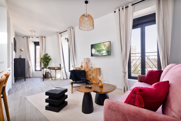 Sauna, Salle De Sport & T2 Luxe & Modernité - Asnières-sur-Seine