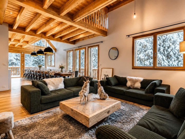 Chalet Familial Terrasse Sauna 24 Pers - La Léchère
