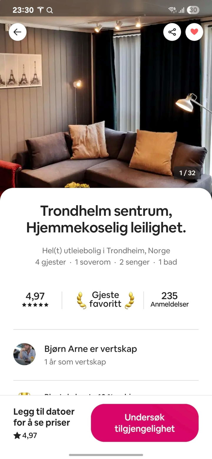 Cozy Apartment In Trondheim City Center. - Trondheim