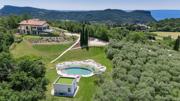 Luxury Villa Monte Orione Lakeview Spa Lake Garda - Garda
