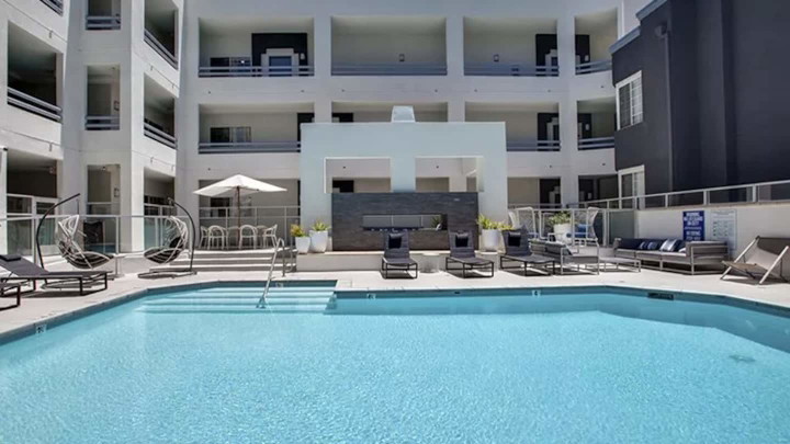 Modern La Apartment With Projector & Fireplace - Beverly Hills, CA