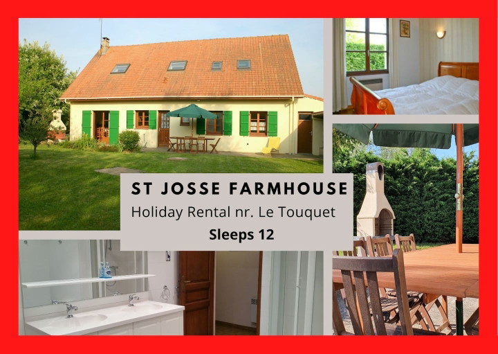 St Josse Farmhouse Nr. Le Touquet 6 Beds - Merlimont Plage