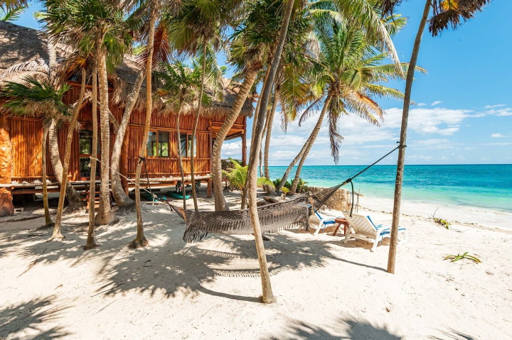 Amazing Eco Palapa At Private Beach In Sian Kaan. - Riviera Maya