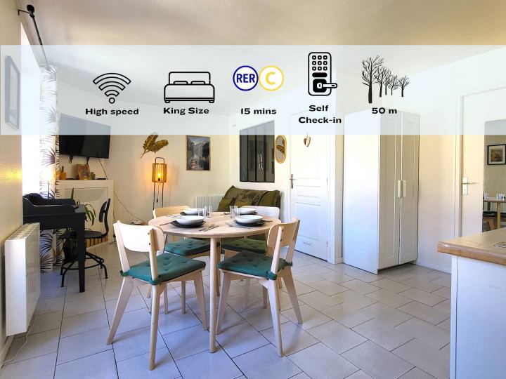 Le Paradis Sauvage: Charming 2-room Apartment Close To Nature - Igny