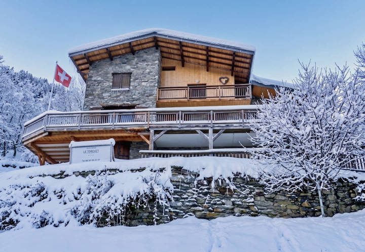 Casa-chalet Du Torchet: Luxe Chalet Avec Vue - La Plagne
