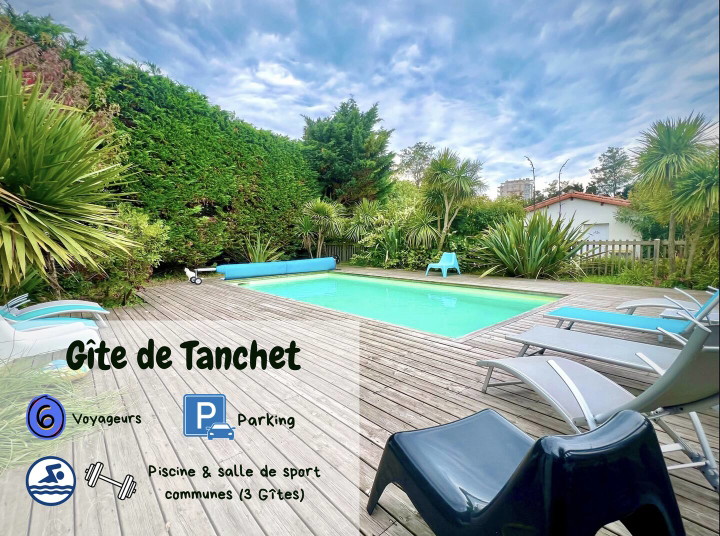 Chalet Près De La Plage  6 Personnes, 45 M²  Piscine - Les Sables-d'Olonne