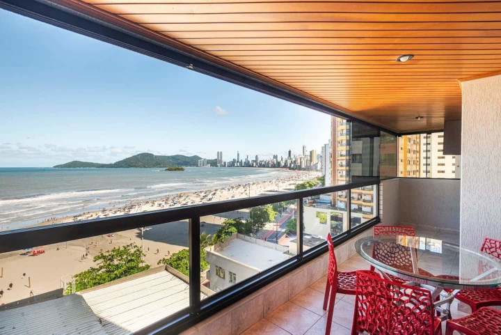Apvl081- Wonderful Sea View | 3 Bedrooms + 2 Parking Spaces - Balneário Camboriú