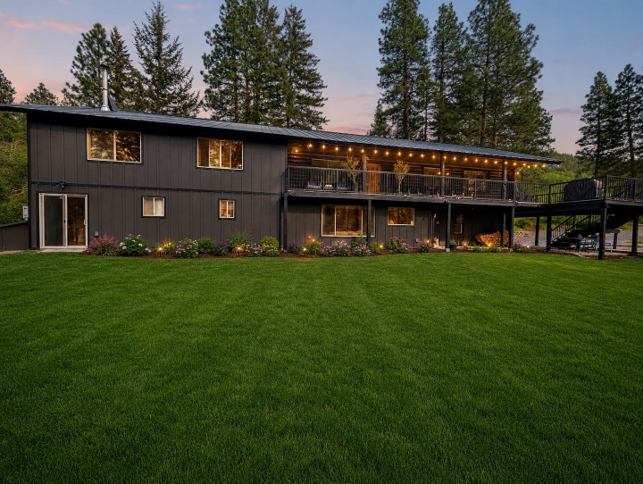 Luxury Log Retreat With Hot Tub. 2 Miles To Town - Leavenworth, WA