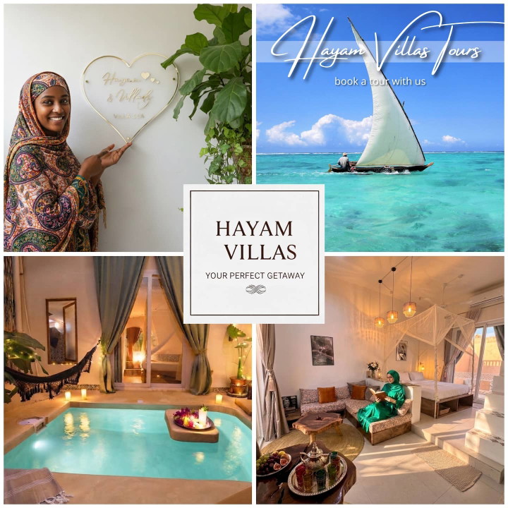 Hayam Villas - Loft- Private Pool - 2 Min Beach - Tansania