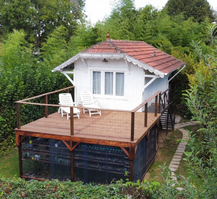 Romantic Chalet With Private Terrace, ÎLe Aux Palmiers - Crécy-la-Chapelle