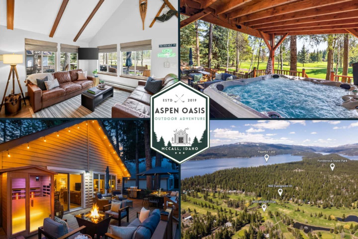 Mccall Golf | Hot Tub, Sauna, Firepit, Pets, Ev - McCall, ID