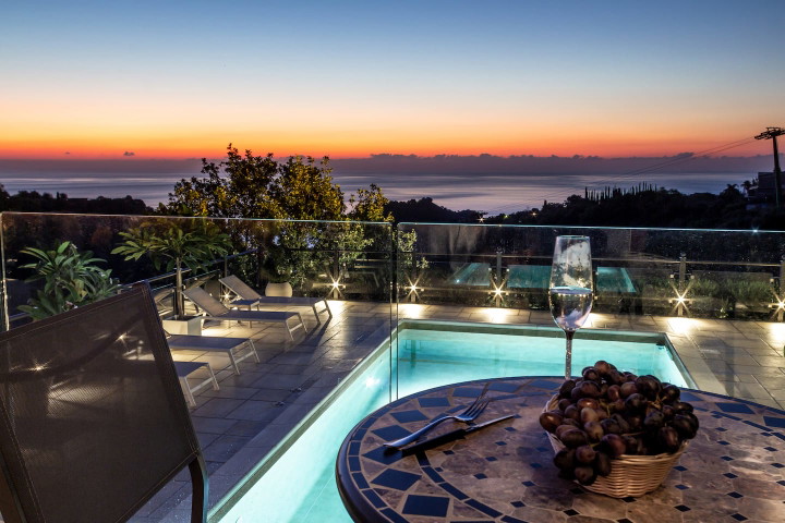 Suite In Luxury Villa In Taormina Sea Water Pool - Taormina
