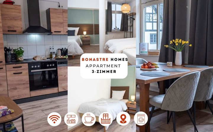 Appartement Central Monteur | 7&nbsp;Lits | Animaux Acceptés - Itzehoe