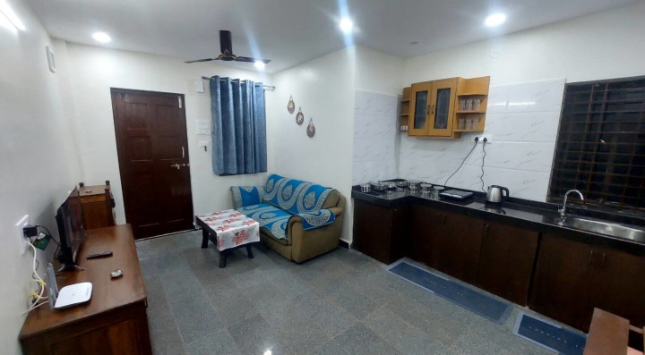 Urban Heaven  Fully Furnished 1bhk In Navanagar - 