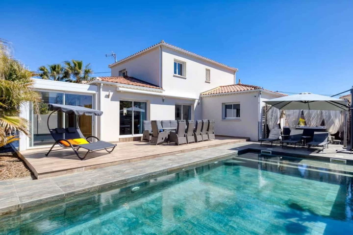 Villa Anja Agde  Piscine Chauffée & Jacuzzi | Vil - Vias