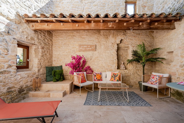 Maison Climatisée De Village 3 Niveaux 2 Terrasses - Miramas