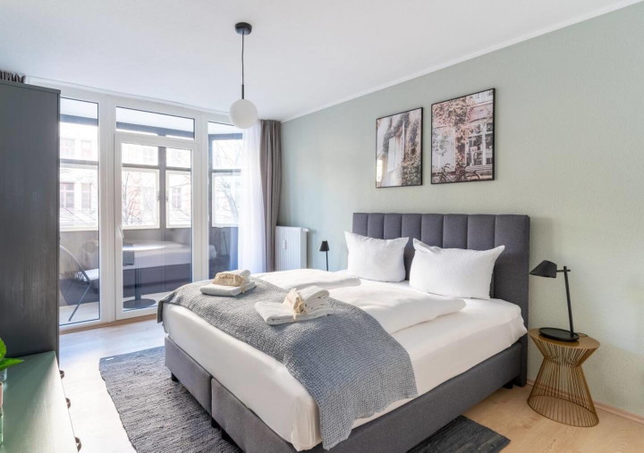 Magdeburg Breiter Weg | 1-bedroom Suite + Loggia - マクデブルク