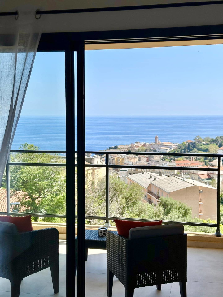Vue Mer Imprenable  Terrasse, Calme & Confort - Bastia