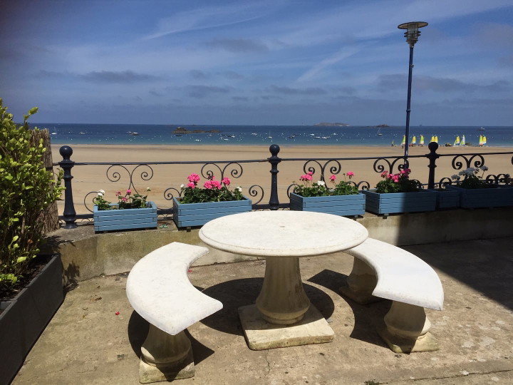 Front De Mer St Lunaire 2 P + Terrasse + Linge - Saint-Lunaire