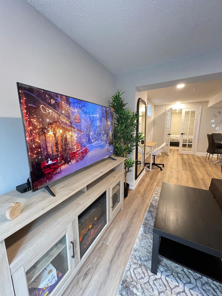 Cozy & Spacious 1br | Forest View | Free Parking - Brampton