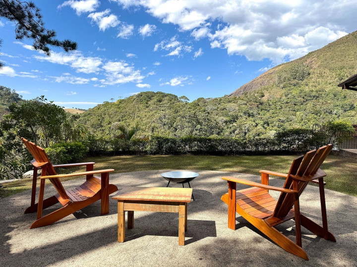 Casa De Campo Com Piscina, Lareira E Churrasqueira - Nova Friburgo