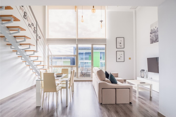Elegant Apartment For 5 With Ac, Wi-fi And A Balcony - Alcala de Henares