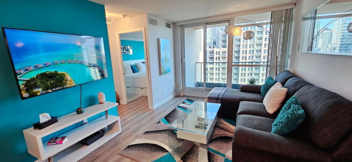 Centre-ville 1 Chambre + Bureau Avec Vue Sur Le Lac Et La Tour Cn! - Mississauga