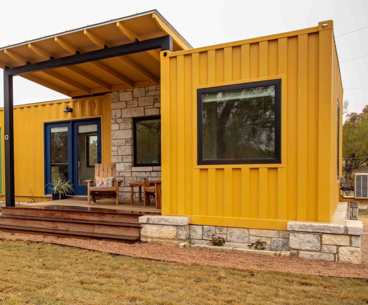 Groovy! At Odonata Escape-retro Container Room - Texas