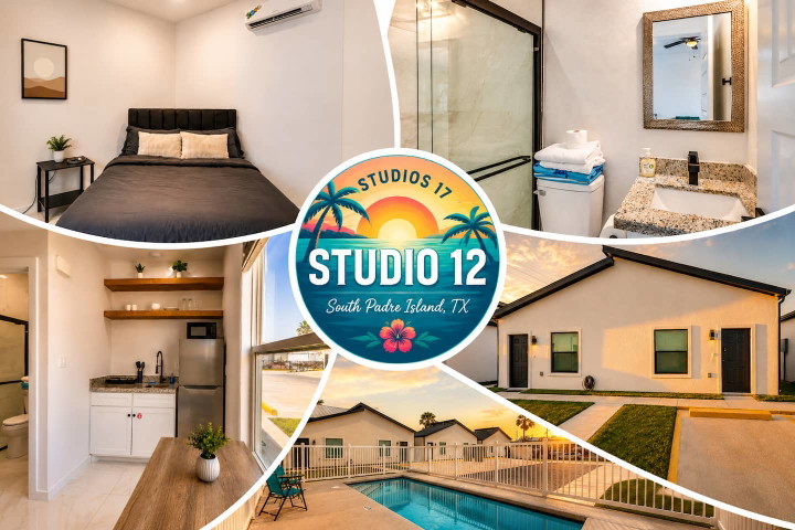 #12 | Modern Island Studio | Pool | Wi-fi | Beach - South Padre Island