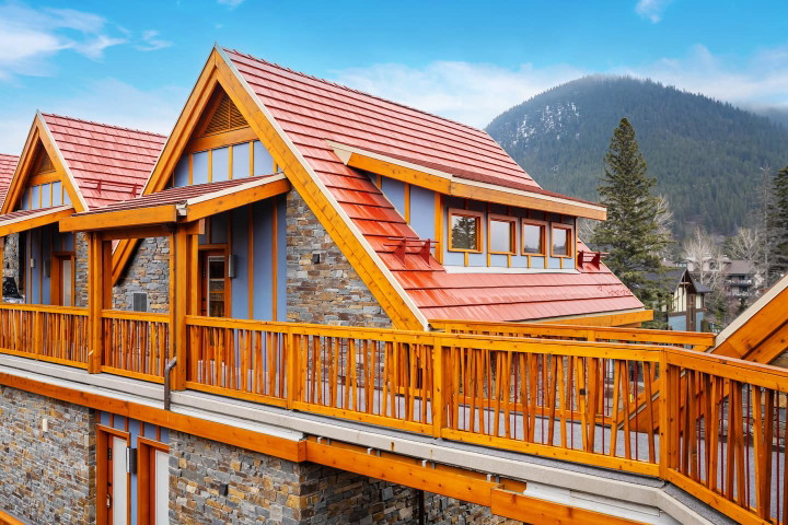 Romantic Rooftop Suite | Fireplace+hot Pools+views - Banff