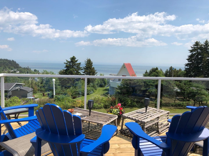 Alma's Bay View Cottage On The Hill - New Brunswick