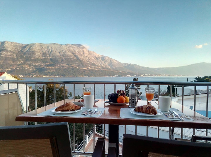 Apartment Mirta A1-seaview From Bed - Korčula Island