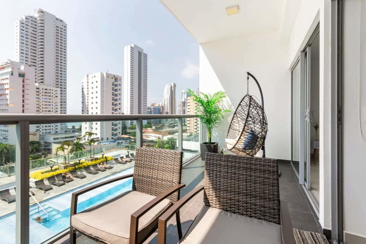 Luxurious Bocagrande Apartment: Pool And Beautiful Views - Cartagena