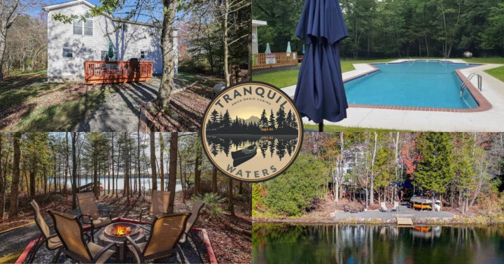 Backyardlake Boatkayaks  Firepit  Pool Access - Pocono Lake